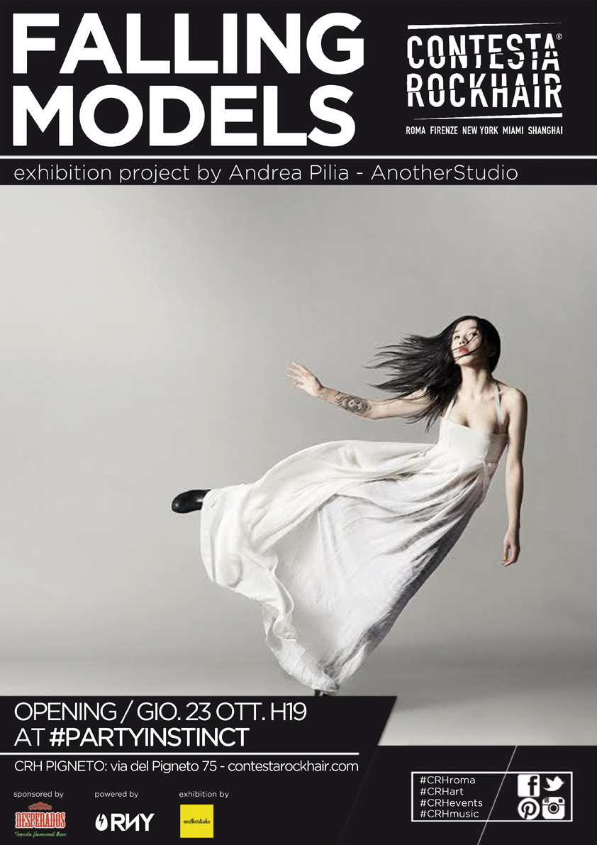 FALLING MODELS by ANDREA PILIA - ANOTHERSTUDIO - ContestaRockHair